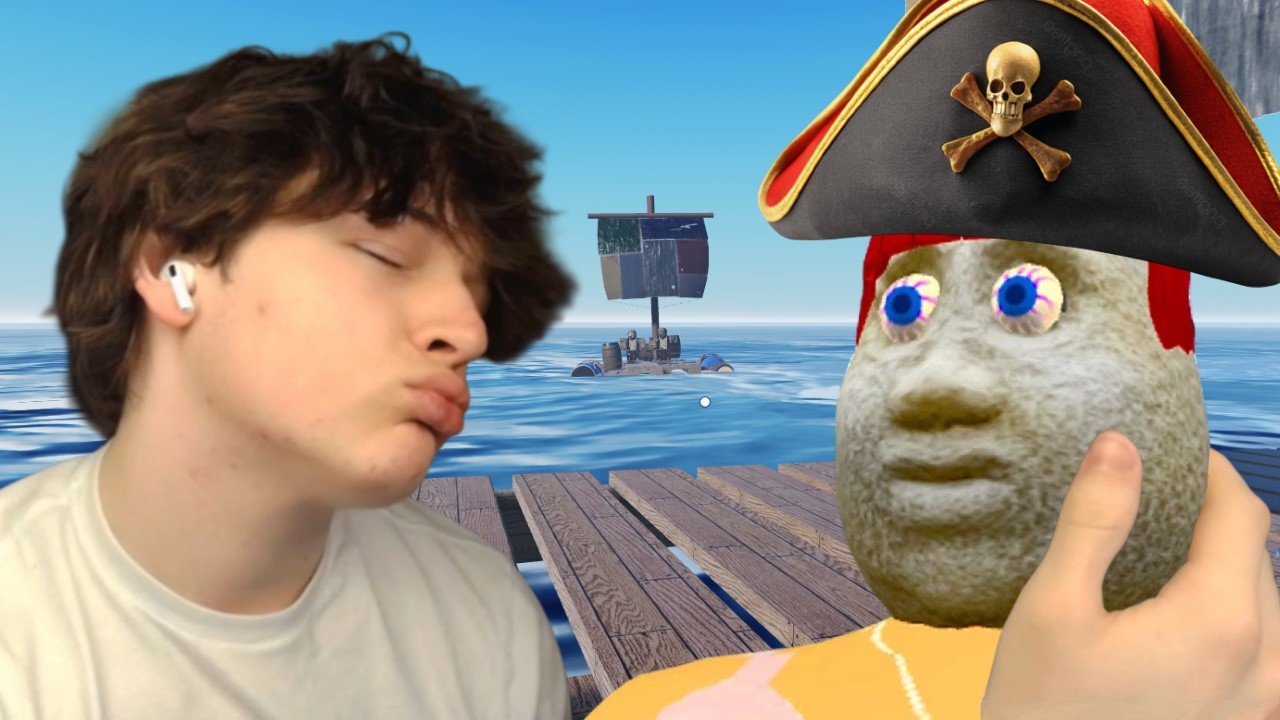ROBLOX STRANDED WITH YOUR BESTIE | RUSTY RAFTS - YouTube