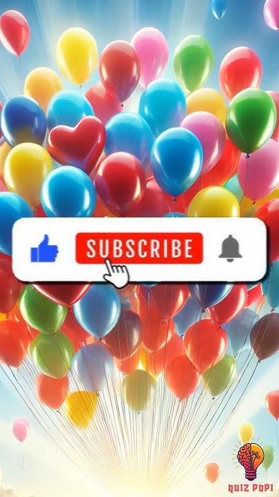 Which Gas Makes Balloons Float?|Science quiz|#education #quiz # ...