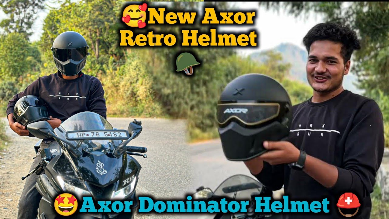 Bought a new Axor Retro Dominator Helmet ⛑️ #retrohelmet # ...