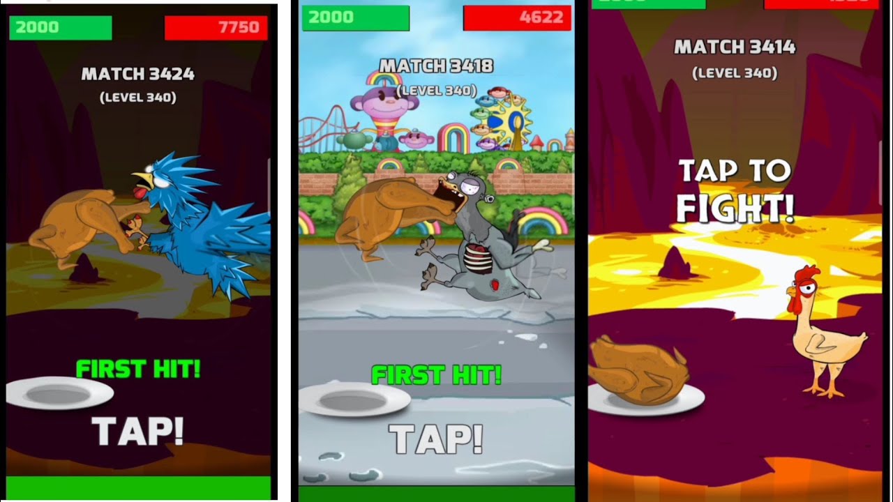 LETSON MANOK FIGHT SCENES| Sabong manok na pula Gameplay/IOS GAME ...