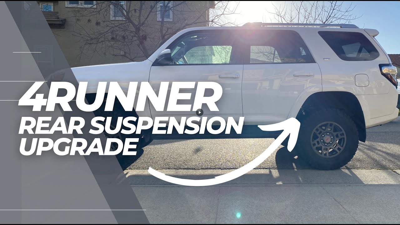 Toyota 4Runner 5th Gen Rear Suspension Upgrade - YouTube