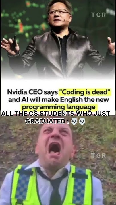 "CODING IS DEAD" 😔😭 - YouTube