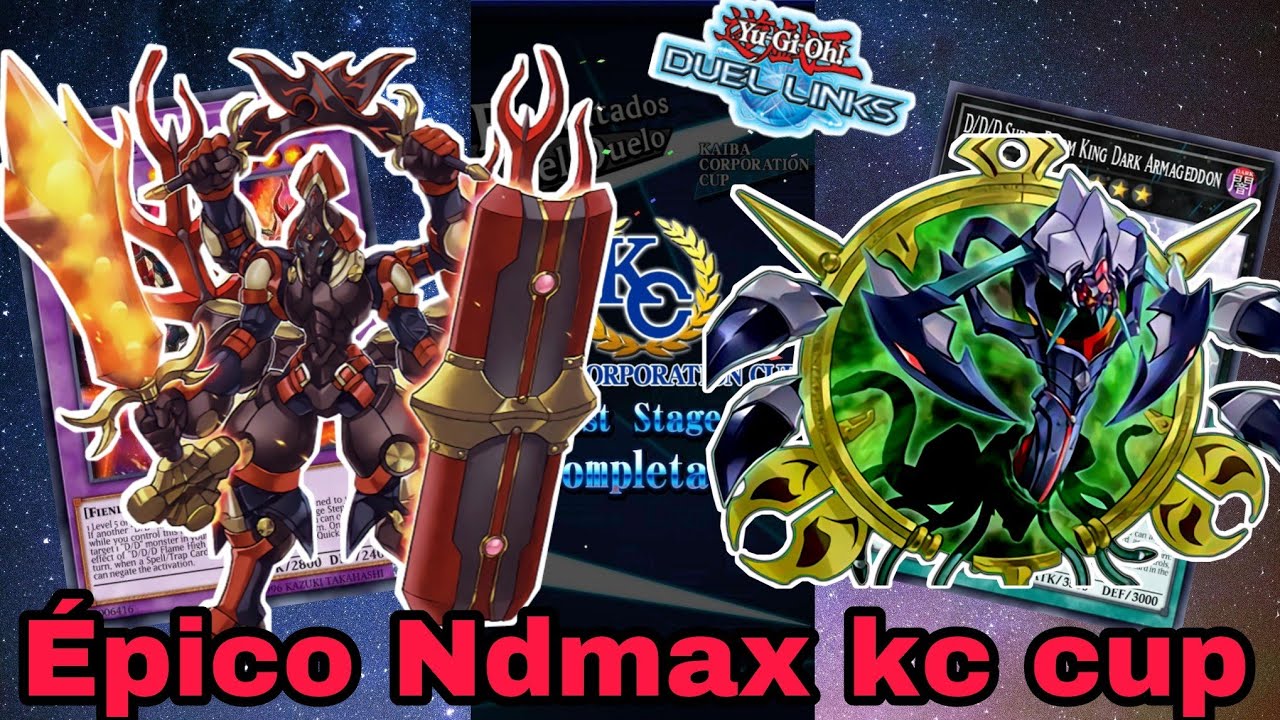 Yu-Gi-Oh Duel links - Deck Ndmax copa kc / Kc cup Deck D/D/D - YouTube
