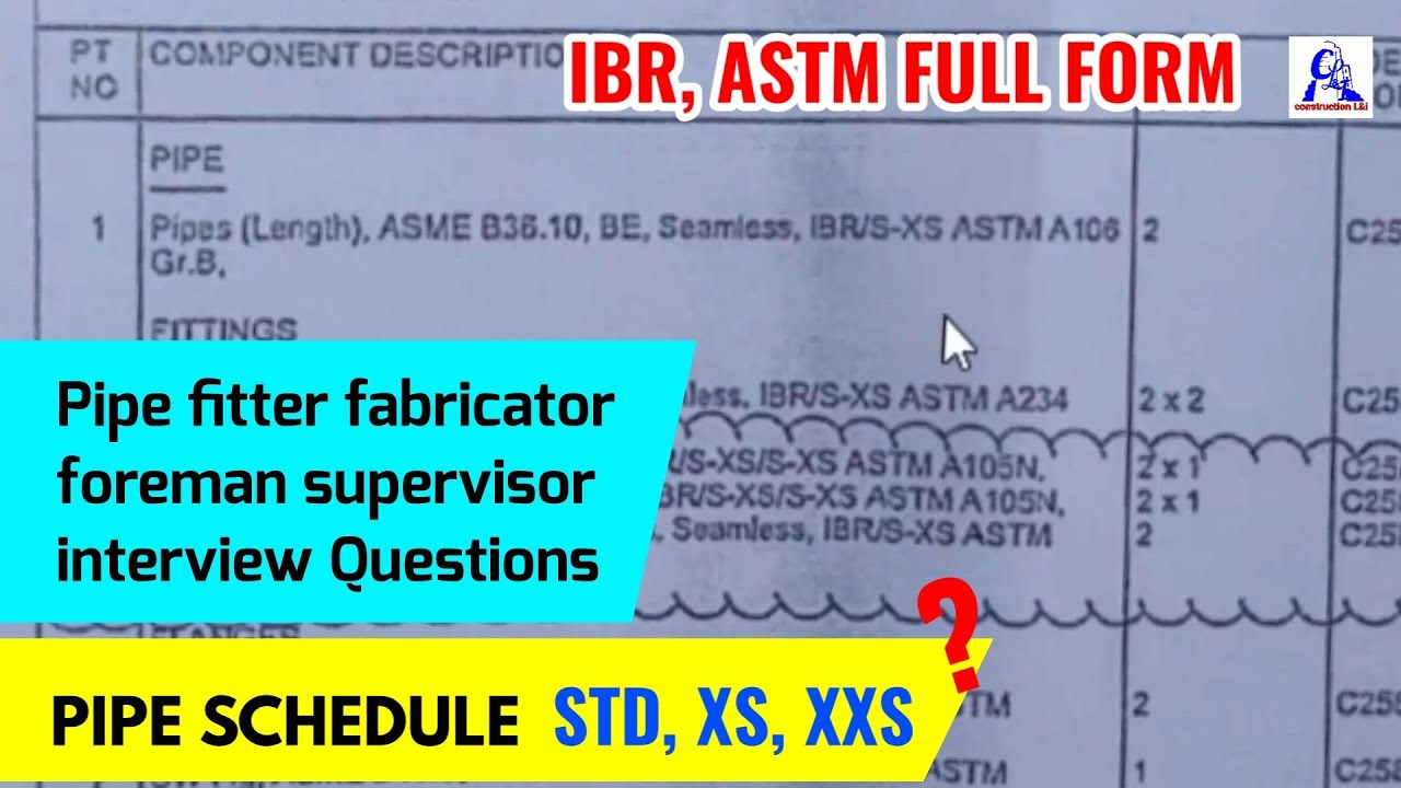 Pipe schedule code STD XS XXS | how to view isometric pipe drawing in ...