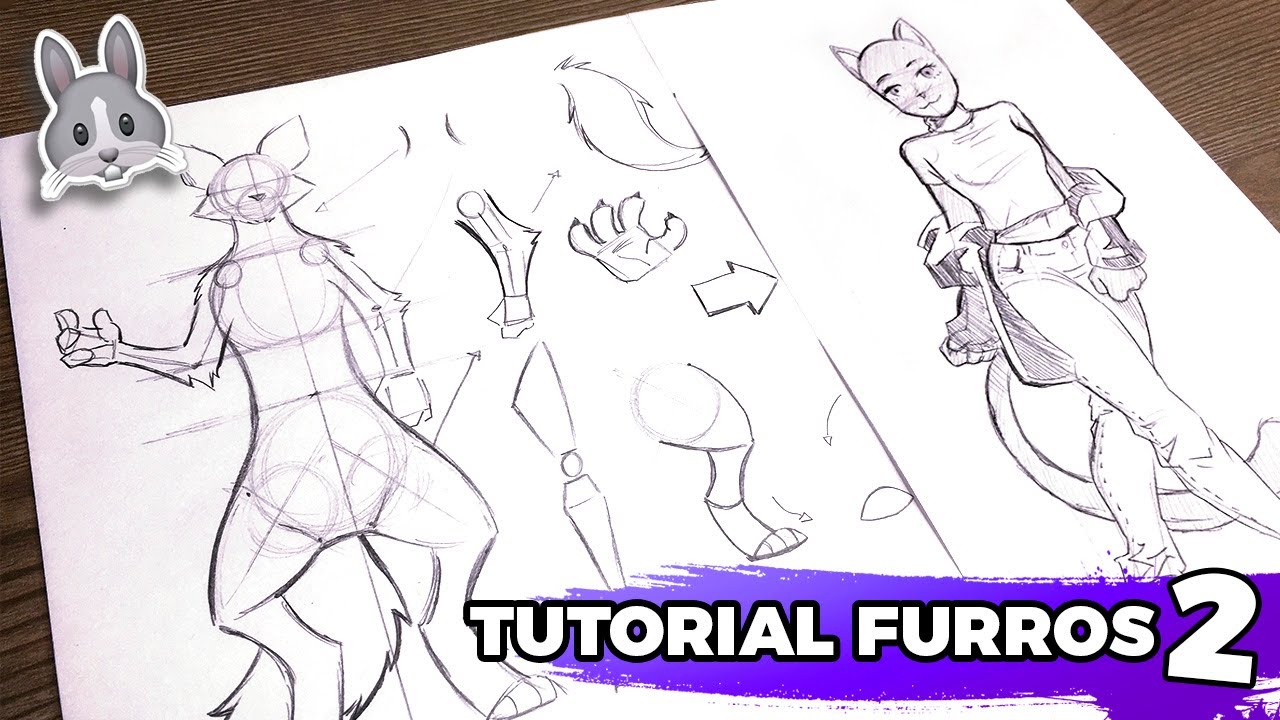 COMO DIBUJAR FURROS - PARTE 2 - CUERPOS | Why So Gurin - YouTube