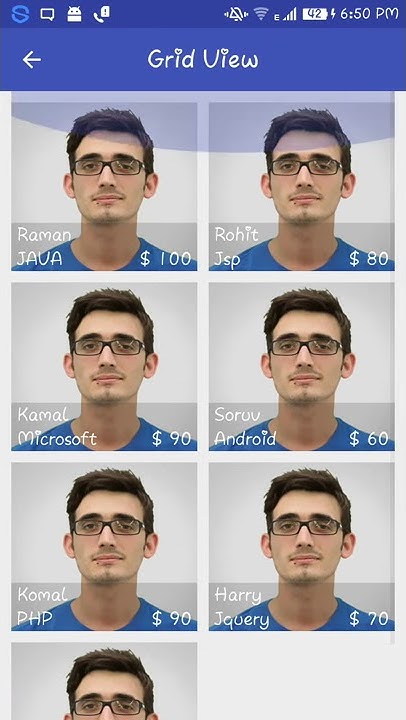 Gridview Style 2 - YouTube