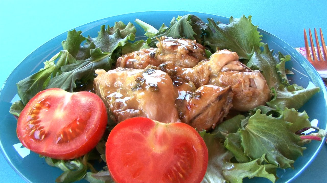 Spanish Garlic Chicken (Pollo al Ajillo) - YouTube