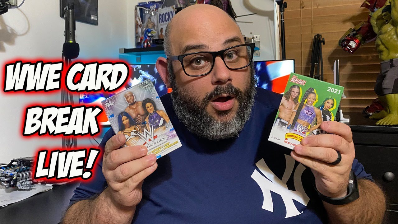 Card Breaks Live - WWE Topps 2021 Boxes - YouTube