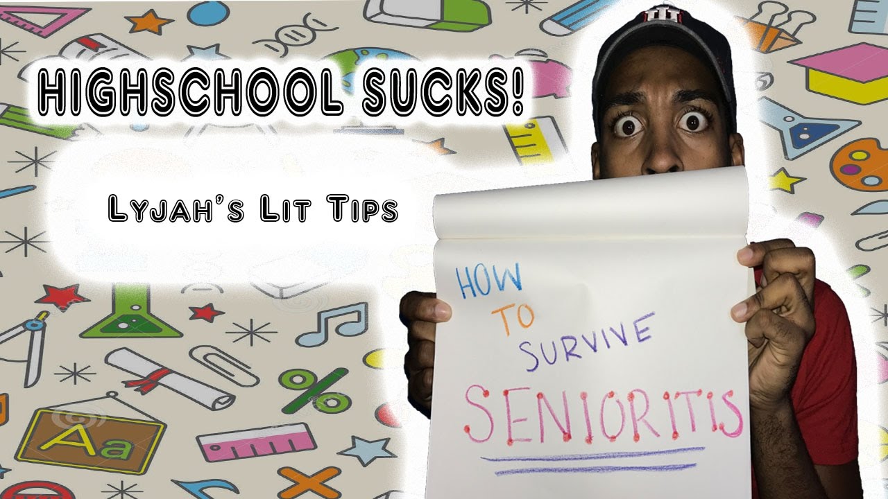 How to Survive Senioritis - Lyjah's Lit Tips - YouTube