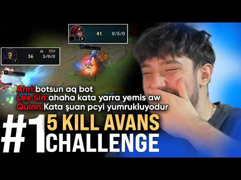 RAKİBE 5 KİLL AVANS VERİP OYUNA DÖNÜYORUM #1