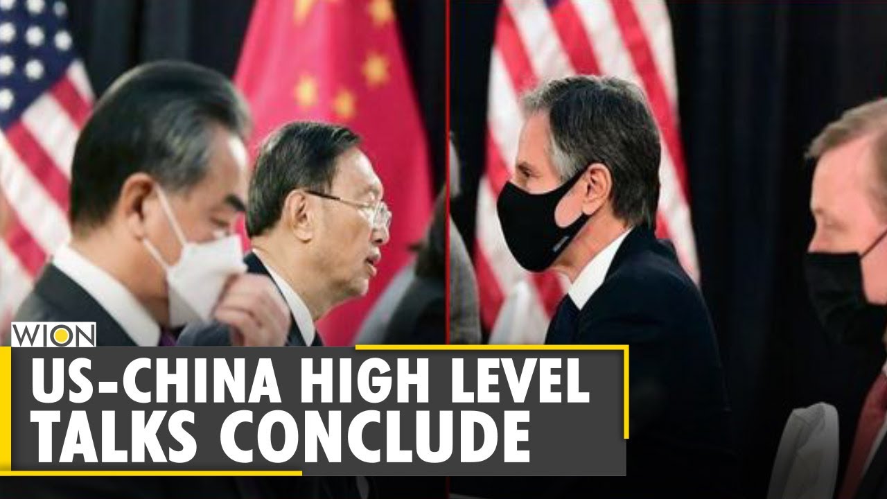 Alaska Summit: Top U.S and Chinese officials conclude tough talks ...