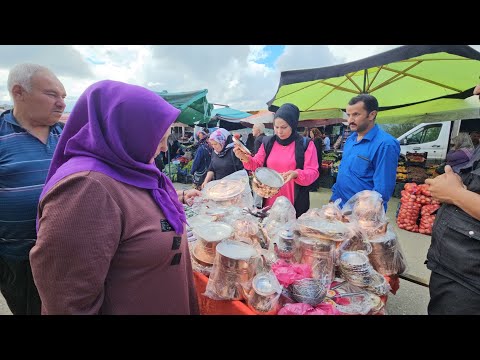 ✨ KORGAN PAZARI'NDA ŞAŞIRTICI KEŞİFLER! ALIŞVERİŞE DOYAMADIK! 🛍️