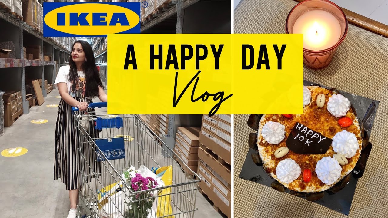Happy Day Vlog || Ikea shopping+assembling furniture 🛒 , celebrations ...