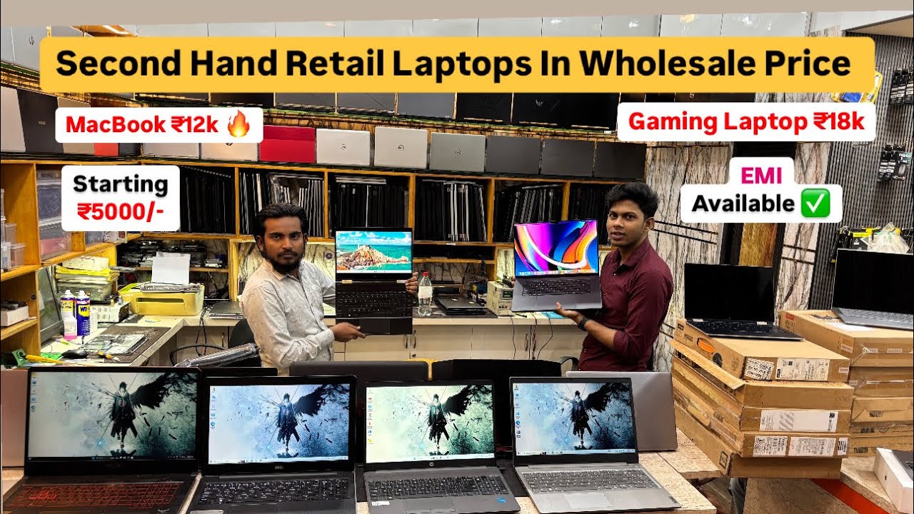 Second Hand Wholesale Price Laptop Market | Used Laptop Market | GM ...