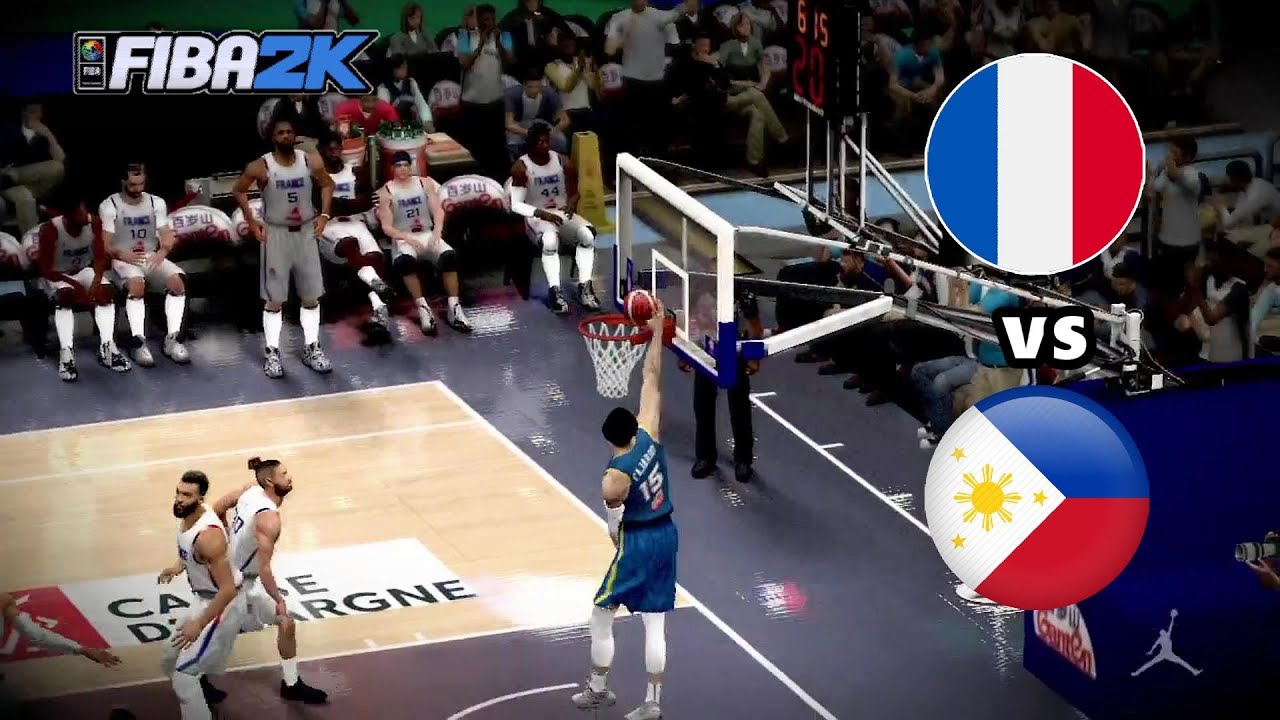 FRANCE VS PHILIPPINES l Full Game Highlights FIBA TOURNAMENT EXHIBITION ...