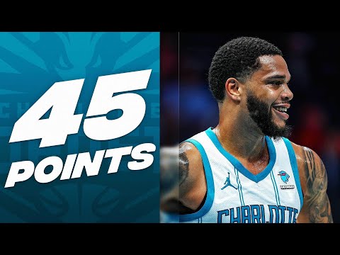Miles Bridges Drops CAREER-HIGH 45 Points in Buzz City! 🔥 | February 7, 2024