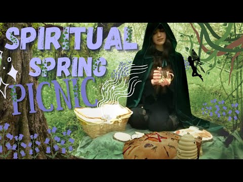 Spiritual Spring Picnic | Flower Divination | Kitchen witchcraft ...