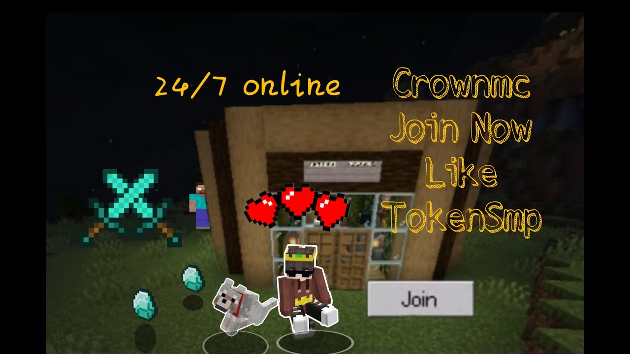 24/7 TOKEN SMP | PUBLIC MINECRAFT TOKEN SMP | HOW TO JOIN 🔥 - YouTube
