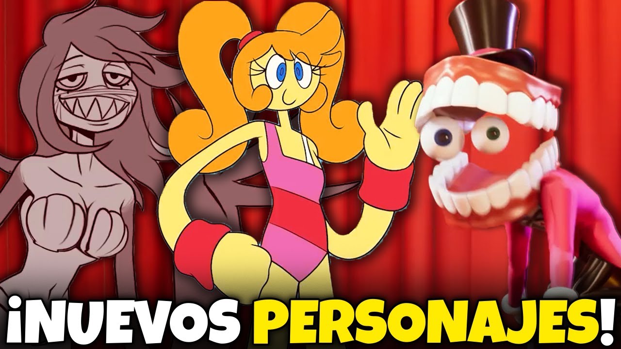 Episodio 2 Nuevos Personajes Filtrados The Amazing Digital Circus