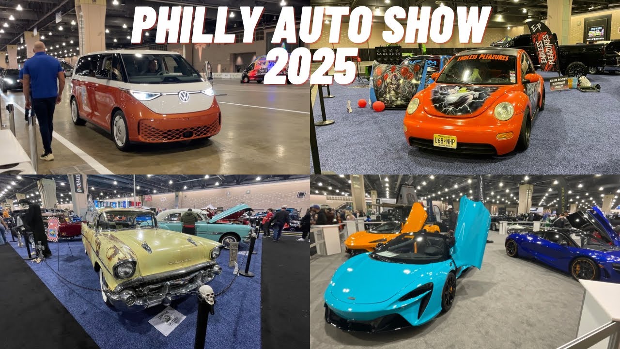 Philadelphia Auto Show 2025 #autoshow - YouTube