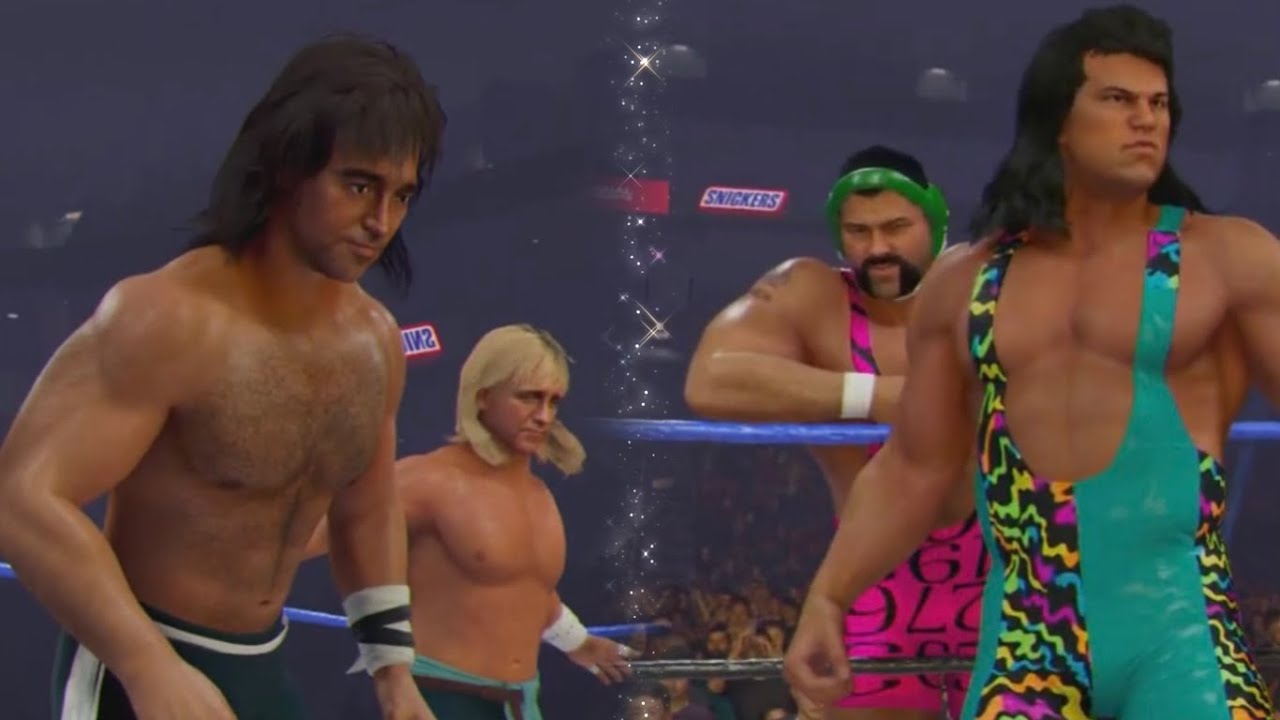 Steiner Brothers vs Rock’n’Roll Express WCW ARENA WWE 2K24 - YouTube