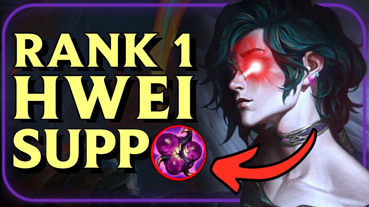 RANK 1 Hwei goes Support ! - YouTube