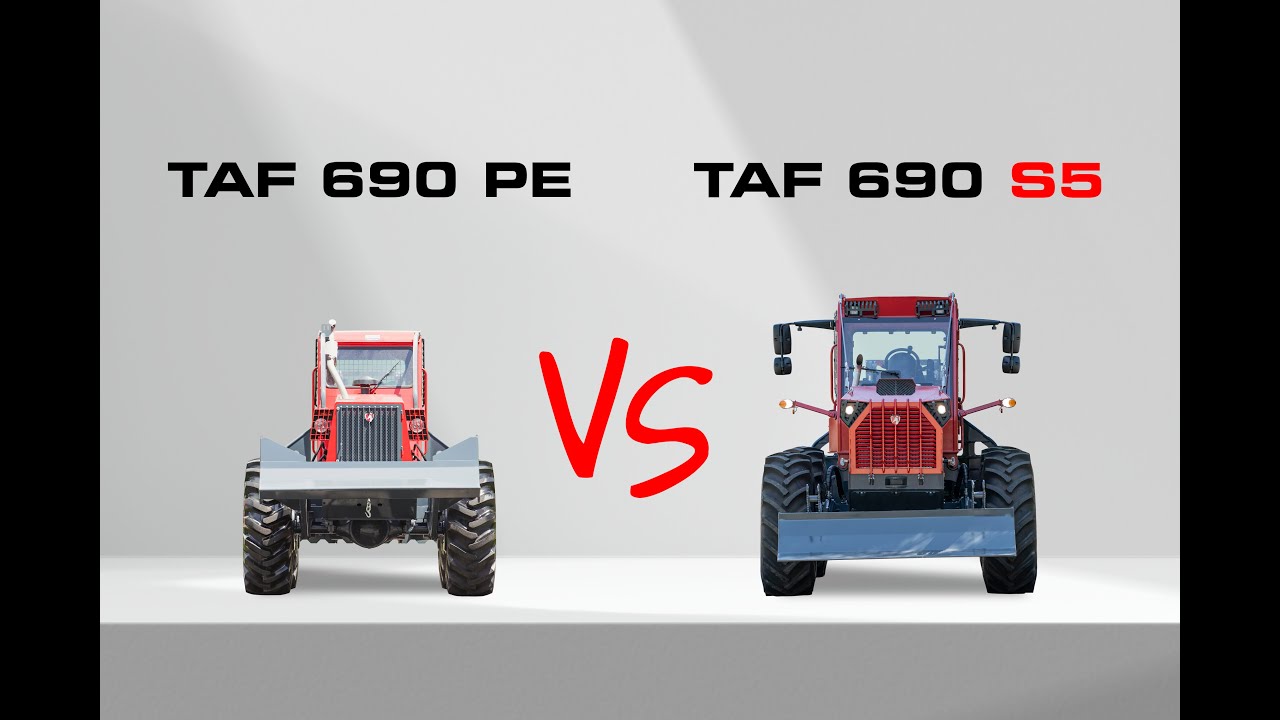 TAF 690 PE vs TAF 690 S5 - YouTube