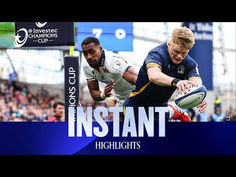 80 points! | Leinster Rugby v Edinburgh Rugby | Investec Champions Cup Instant Highlights