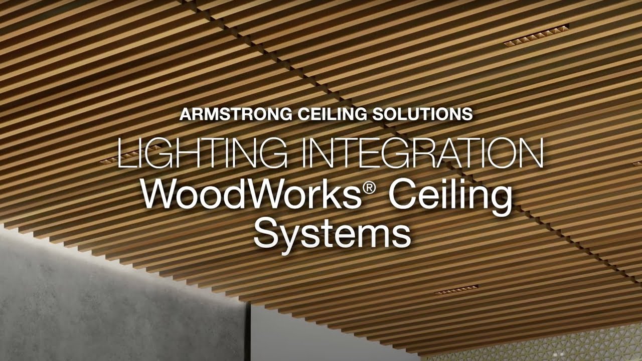 Armstrong Wood Slat Ceiling System | Shelly Lighting