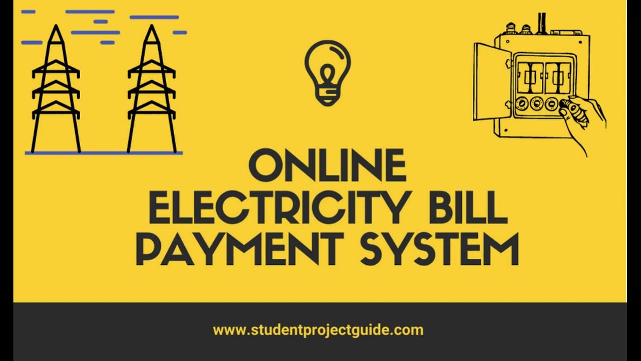 Electricity bill payment System - PHP MySQL Project - YouTube
