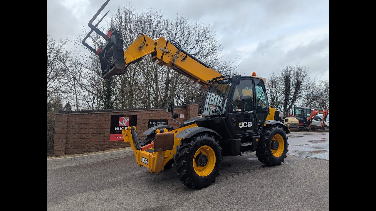 JCB 535-125 TELEHANDLER WALKAROUND VIDEO - YouTube