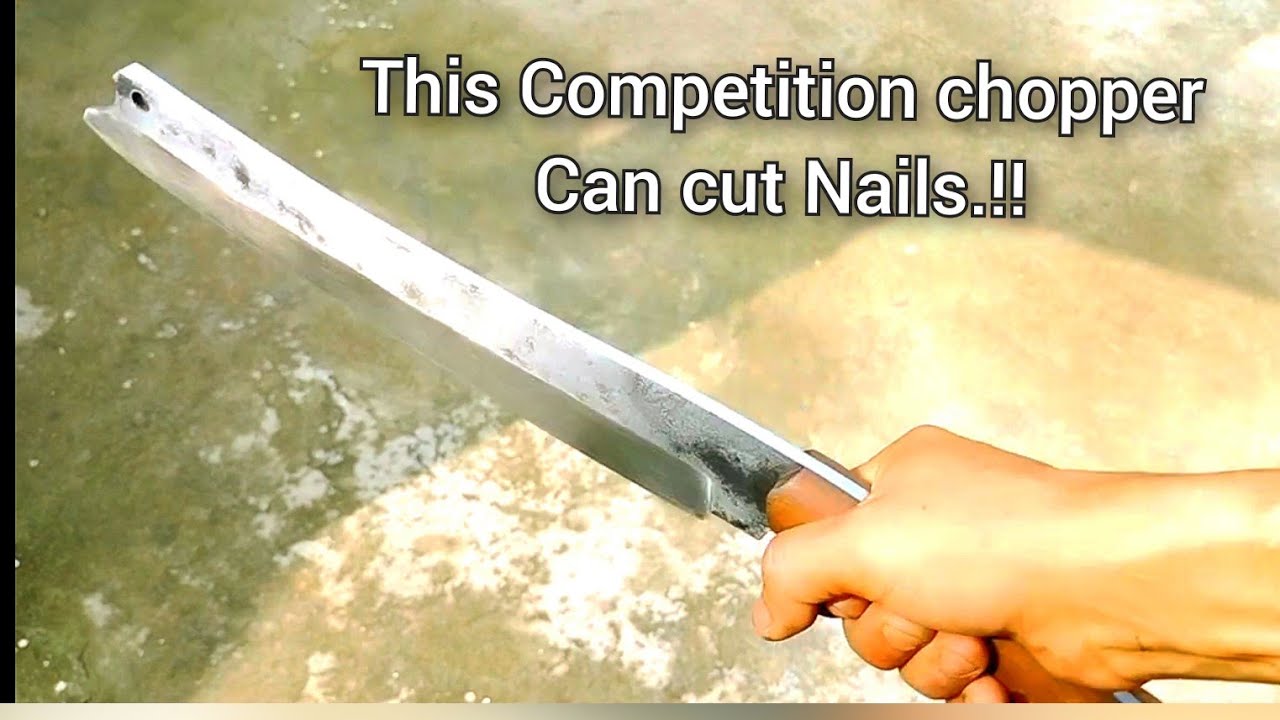 Making a competition chopper with only basic hand tools. - YouTube