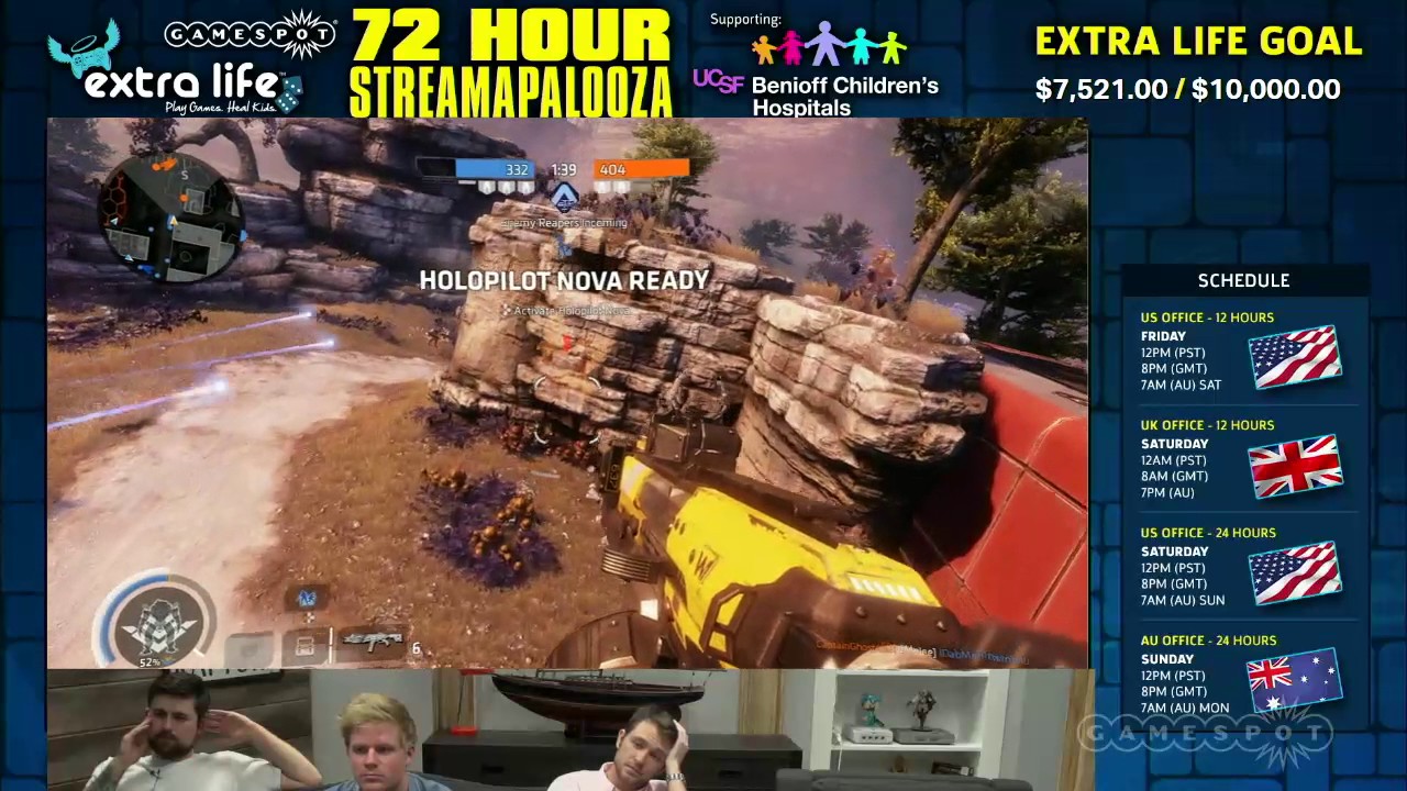 GameSpot US 24 hour Extra Life Charity Stream 2016 Part 2 - YouTube