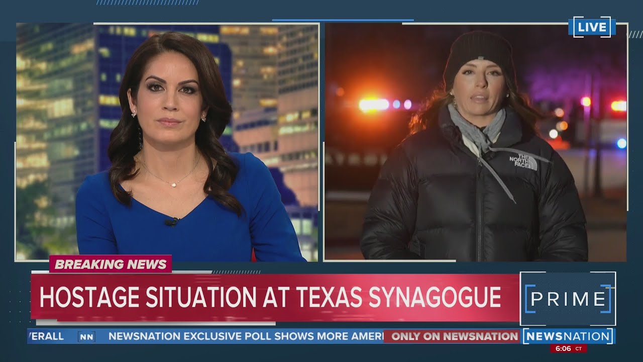 Ranting man apparently takes hostages at Texas synagogue | NewsNation ...