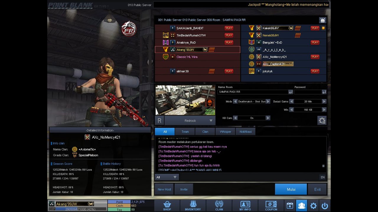 Game Play Point Blank SG Macro Mouse Logitech - YouTube