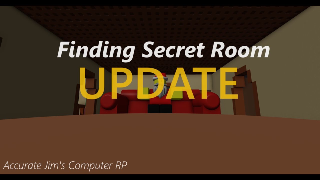 Update on the Secret Room?! (Accurate Jim's Computer RP) - YouTube