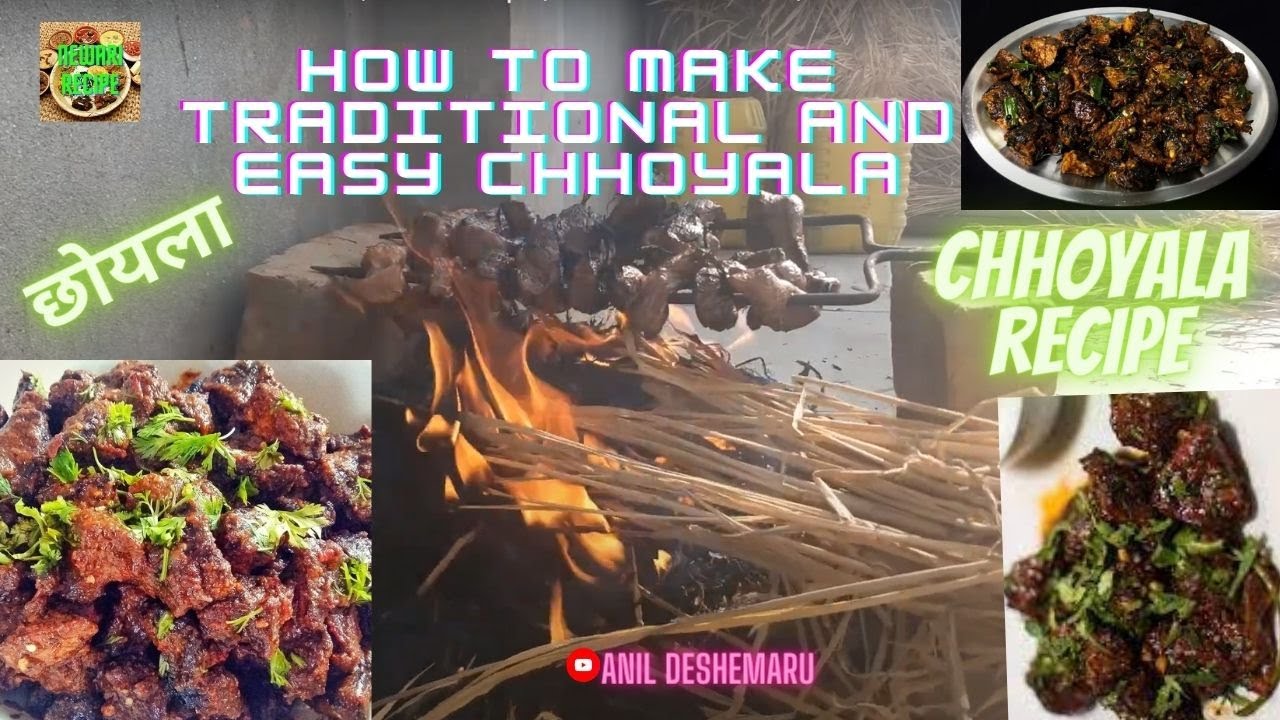 Chhoyala Recipe | How to Make Traditional & Easy Chhoyala |Newari Dish ...