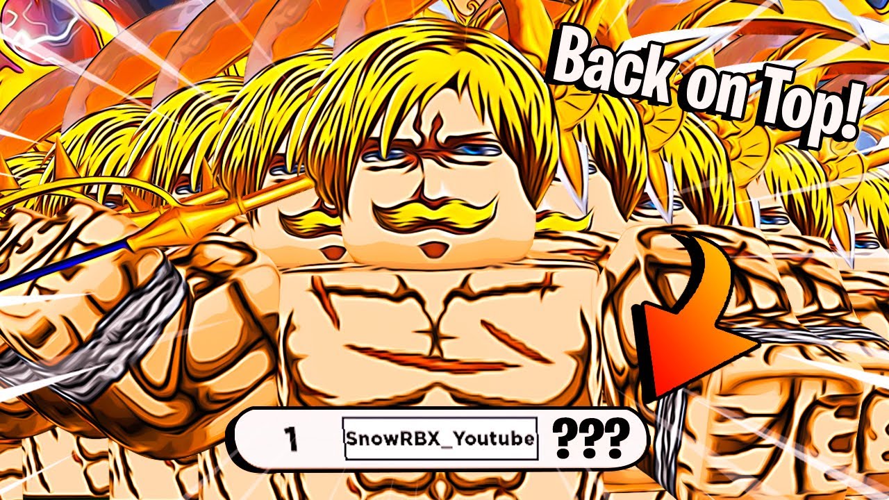 32x Escanor 6Star Army = Insta Leaderboard on All Star Tower Defense ...
