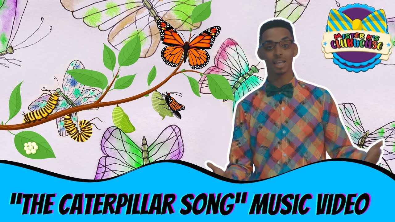 The Caterpillar Song | Mister K's Clubhouse | Official Music Video ...