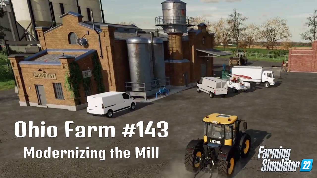 OHIO FARM #143 / Modernizing the Mill / Farming Simulator 22 PS5 Let's ...