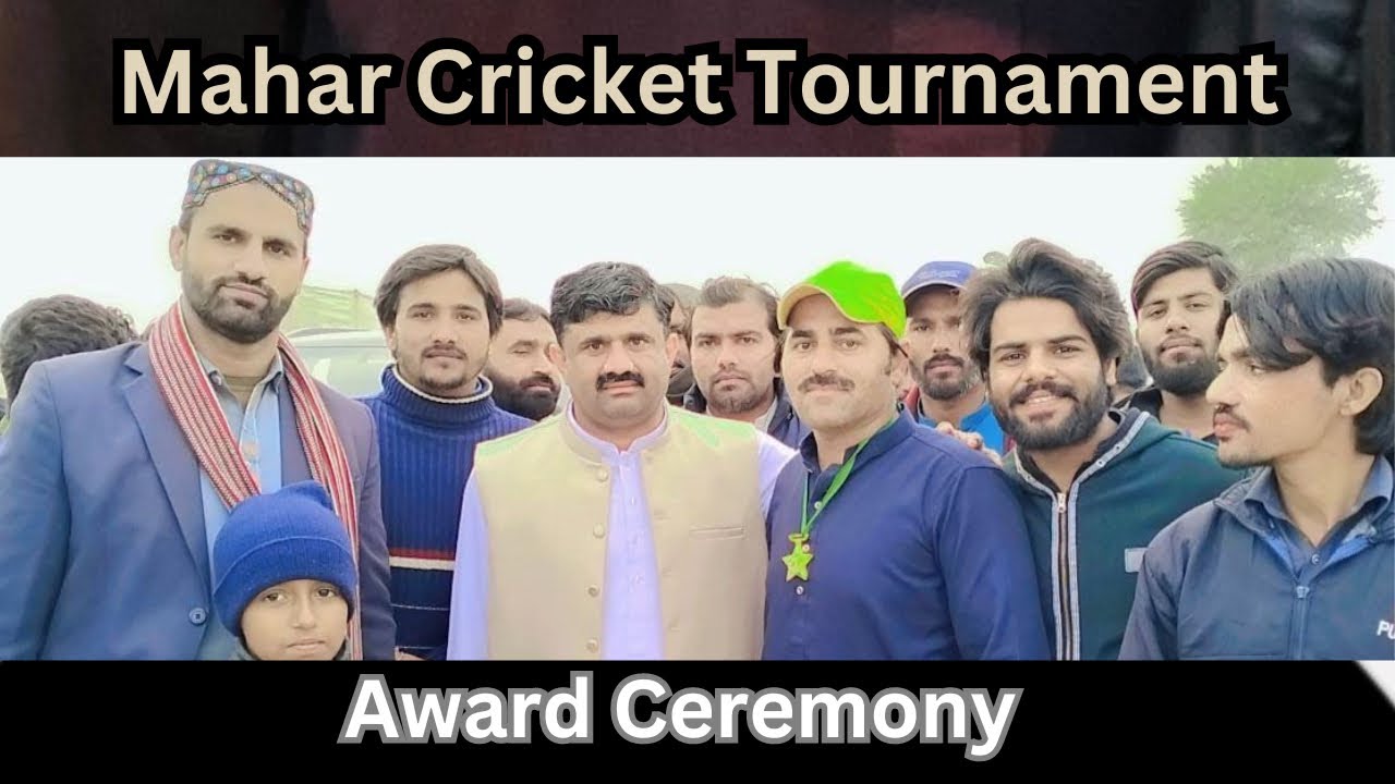 MPA Ny 25 hzar Dy diye 😋|| Award Ceremony of Mahar Cricket Tournament ...