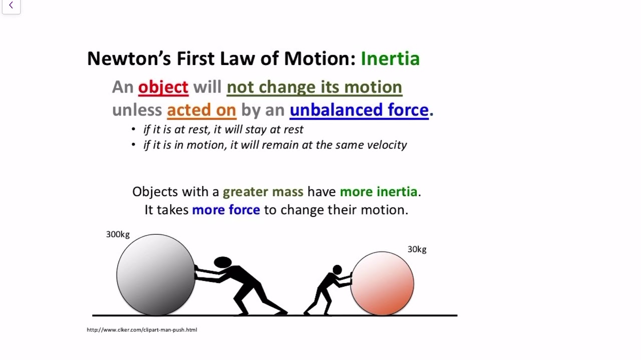 Classical Mechanics: Newton’s First Law of Motion - YouTube