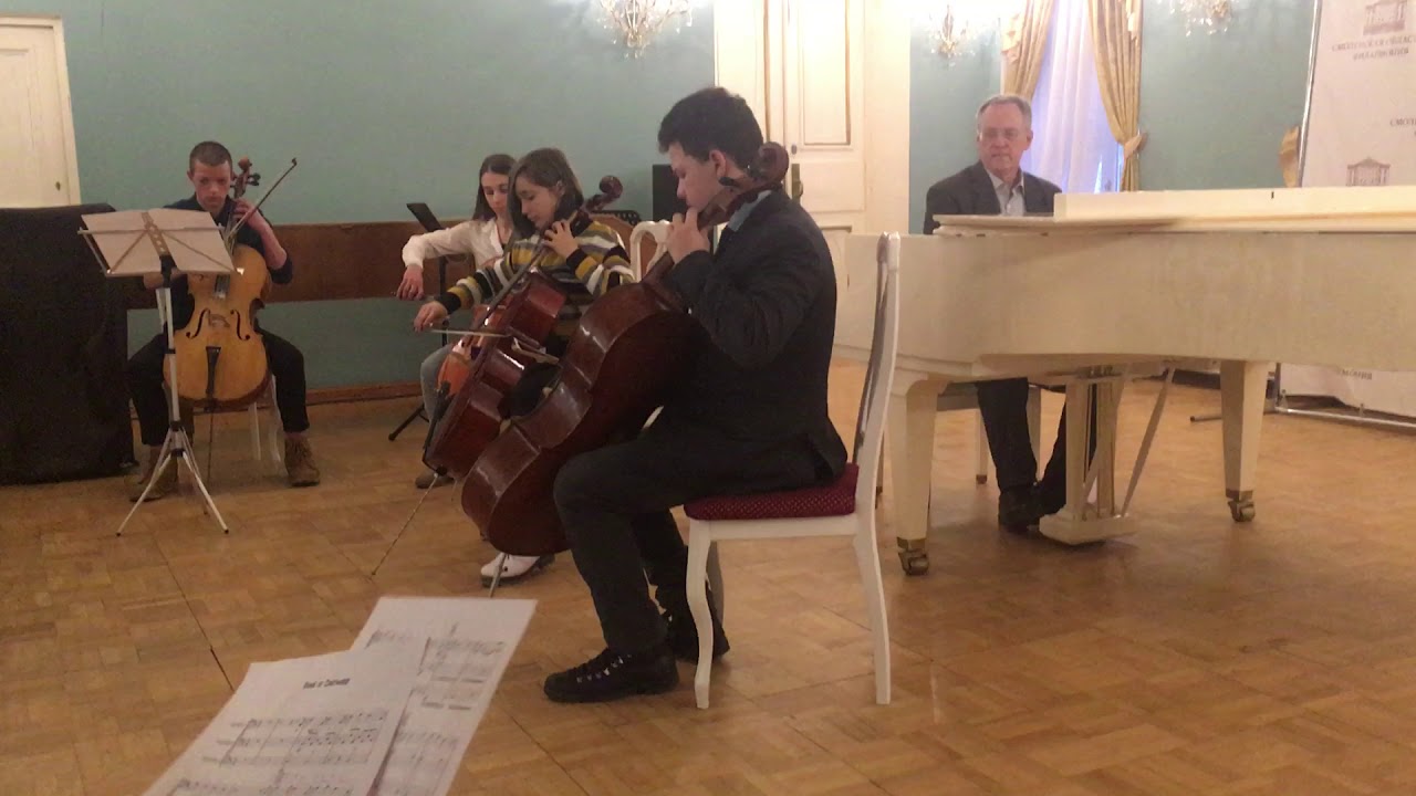 Cello quartet - YouTube