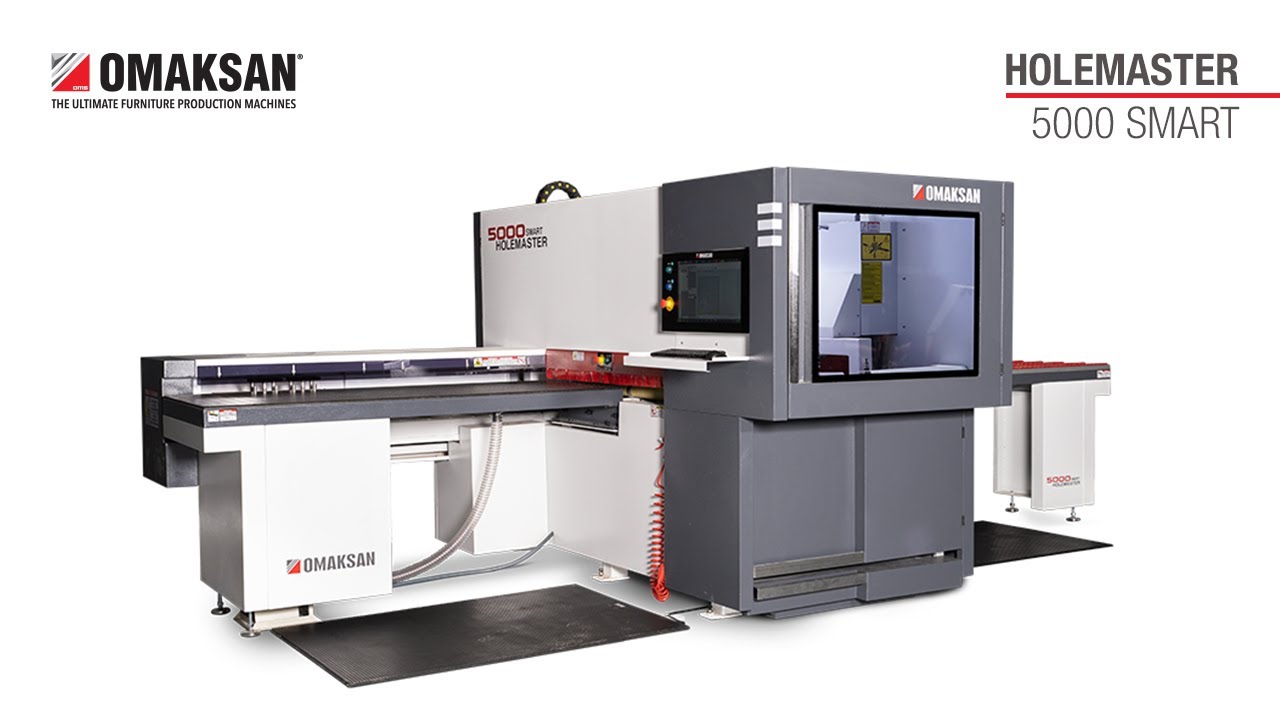 HOLEMASTER 5000 SMART - CNC Drilling / Boring Machine - Modüler Mobilya ...