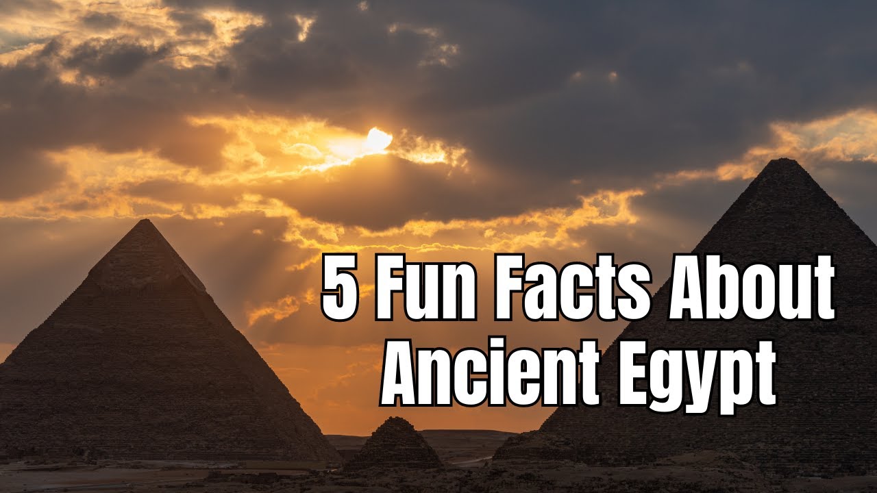 5 Fun Facts About Ancient Egypt - YouTube
