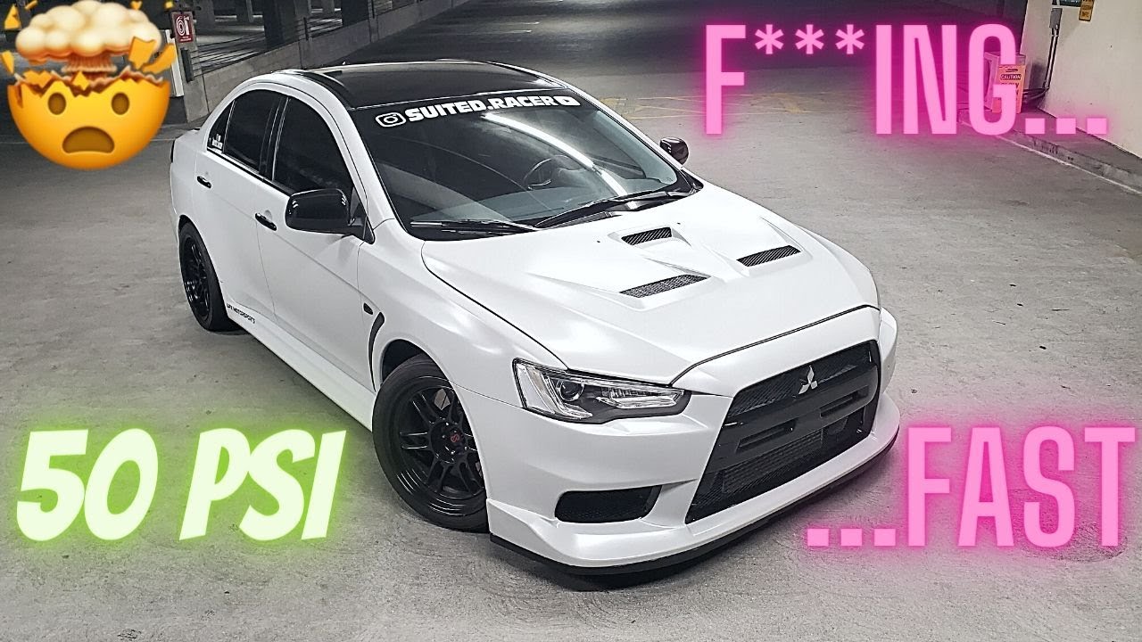 first time driving my 1,000 HORSEPOWER EVO X - SUPERCAR SUSPECTS ride ...