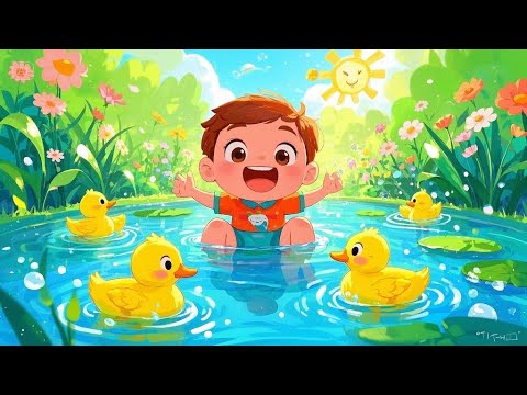 Ducky Wings Go Flap, Flap, Flap | Fun Animal Action Song | Nursery ...