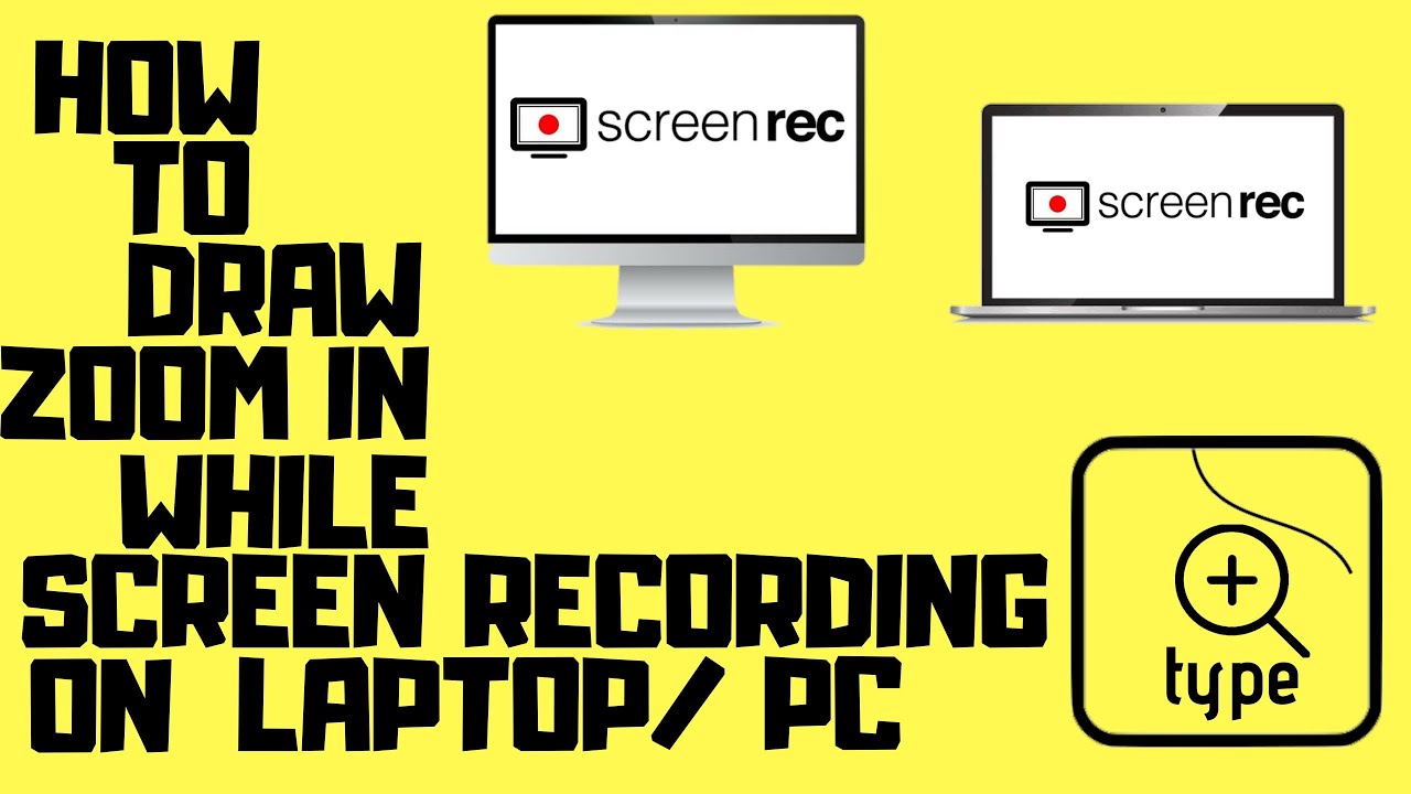 How To Zoom in/Draw/Type while screen recording on pc! - YouTube