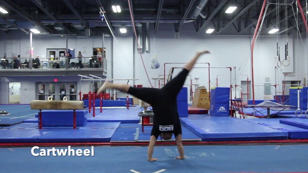 Gymnastics Video Model: Cartwheel - YouTube