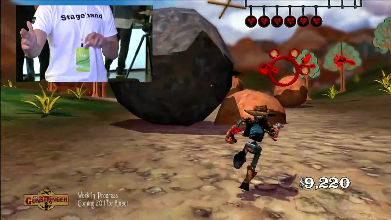 Kinect: Gunstringer - GDC Demo Part 2 - YouTube